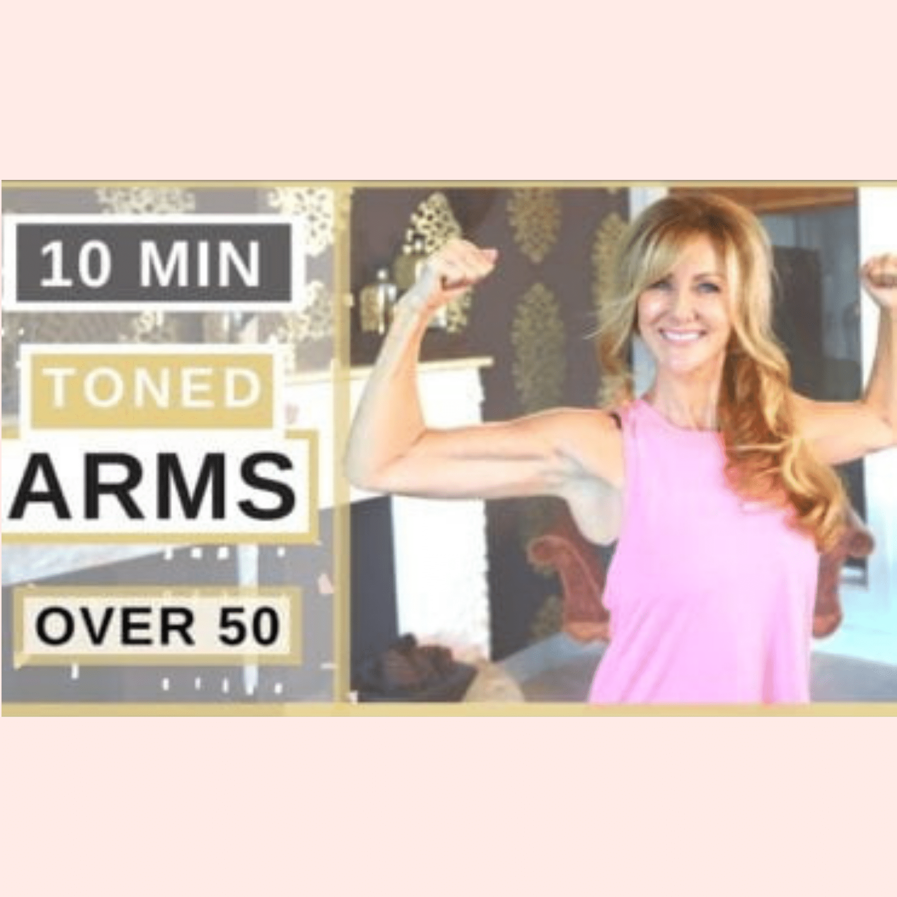 10 Minute Toned Arm Workout For Women Over 50 | No Equipment