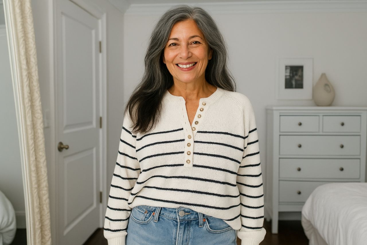 This Style Tip Will Make You Look Taller, Slimmer and Younger - Fabulous50s