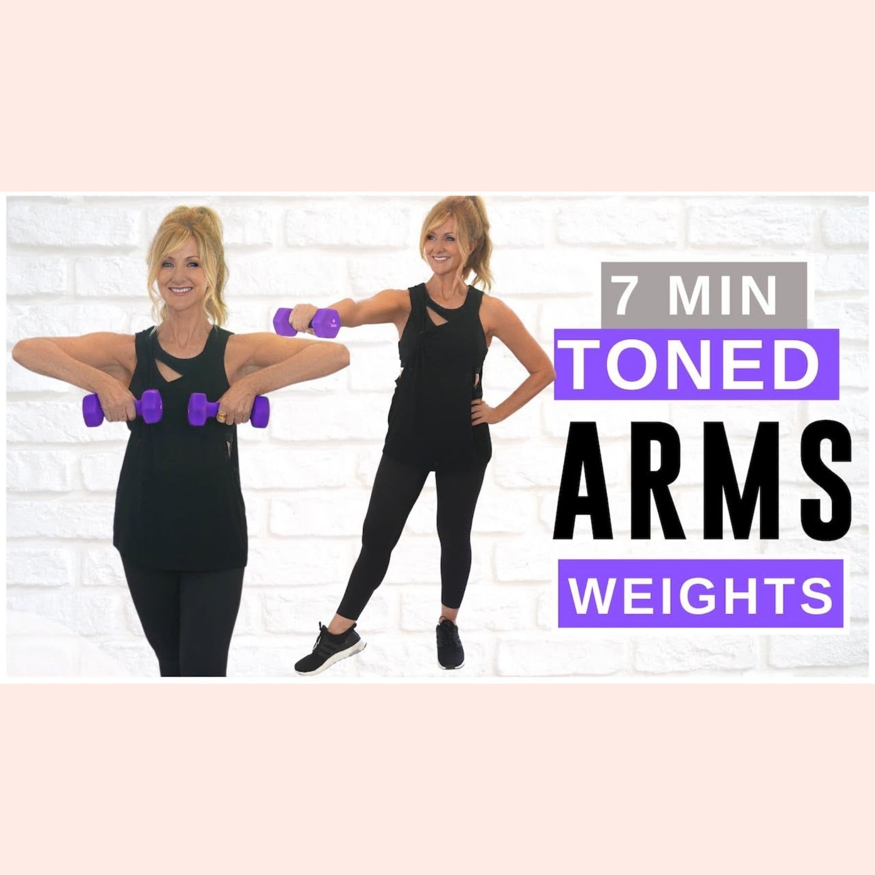7 Minute Toned Arm Workout With Weights Over 50