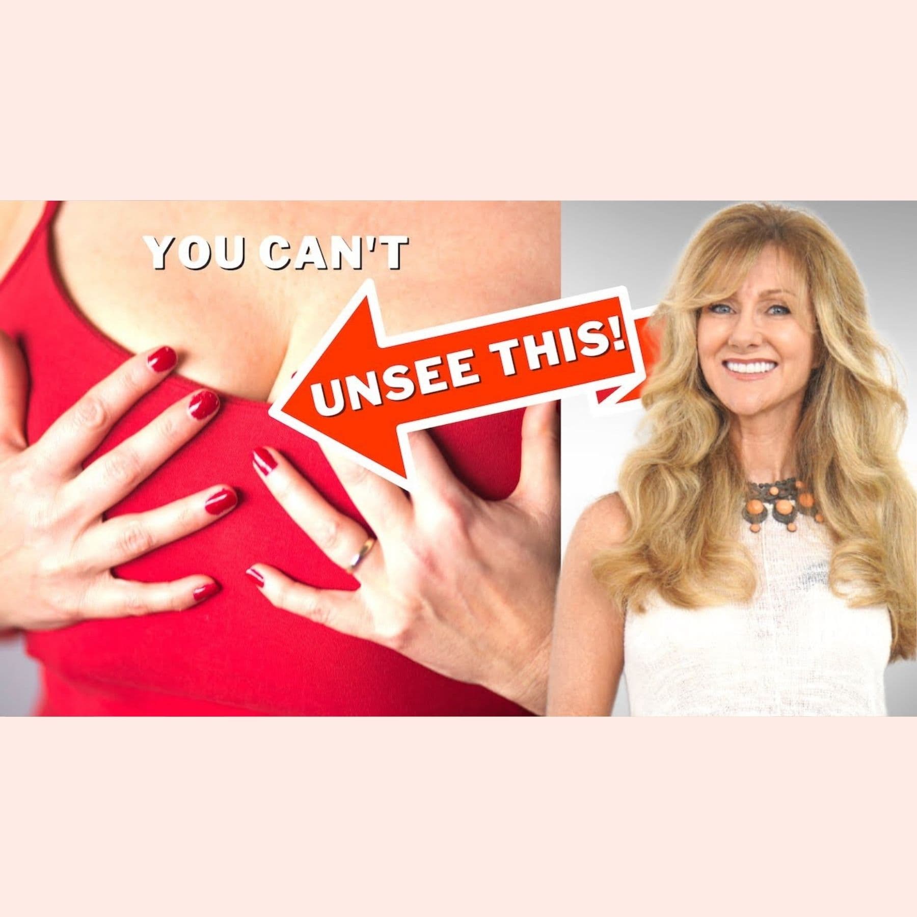 How To Dress For Your Body Type | Instantly Minimise A Big Bust!