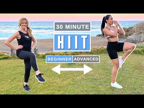 30 Minute FAT BURNING HIIT Workout | No Equipment Full Body Cardio ...