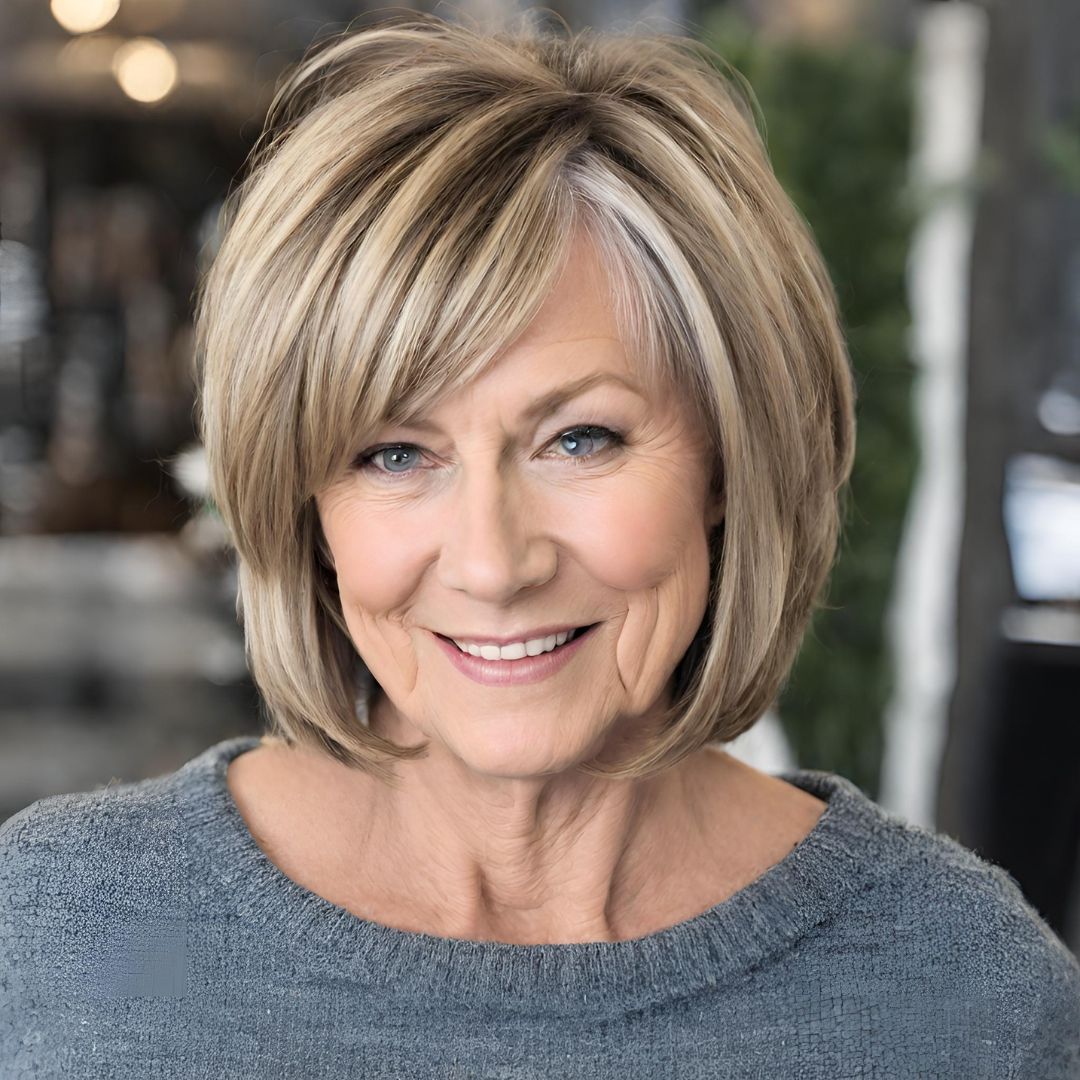 20+ Flattering Hairstyles for Different Face Shapes In Your 50s ...