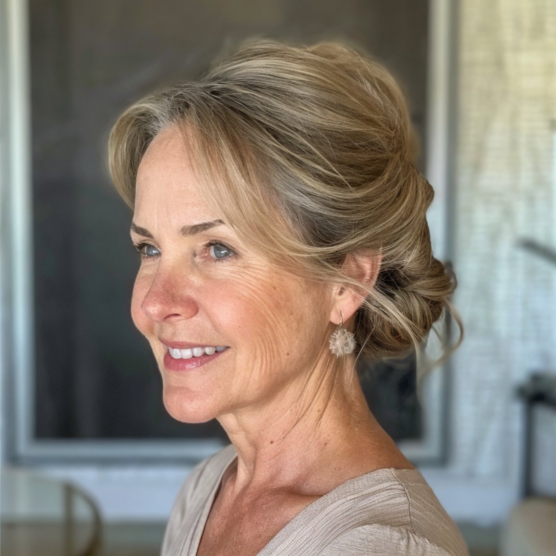 12 Beautiful Updo Hairstyles for Women Over 50 - Fabulous50s