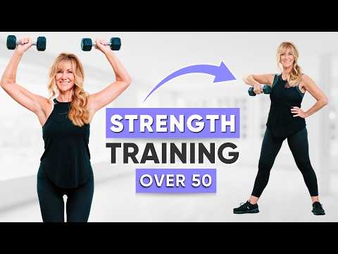 30 Minute Full Body Strength Training At Home For Women Over 50